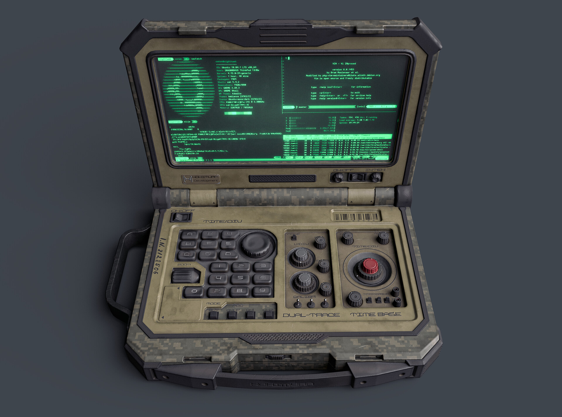 ArtStation - Portable diagnostic device