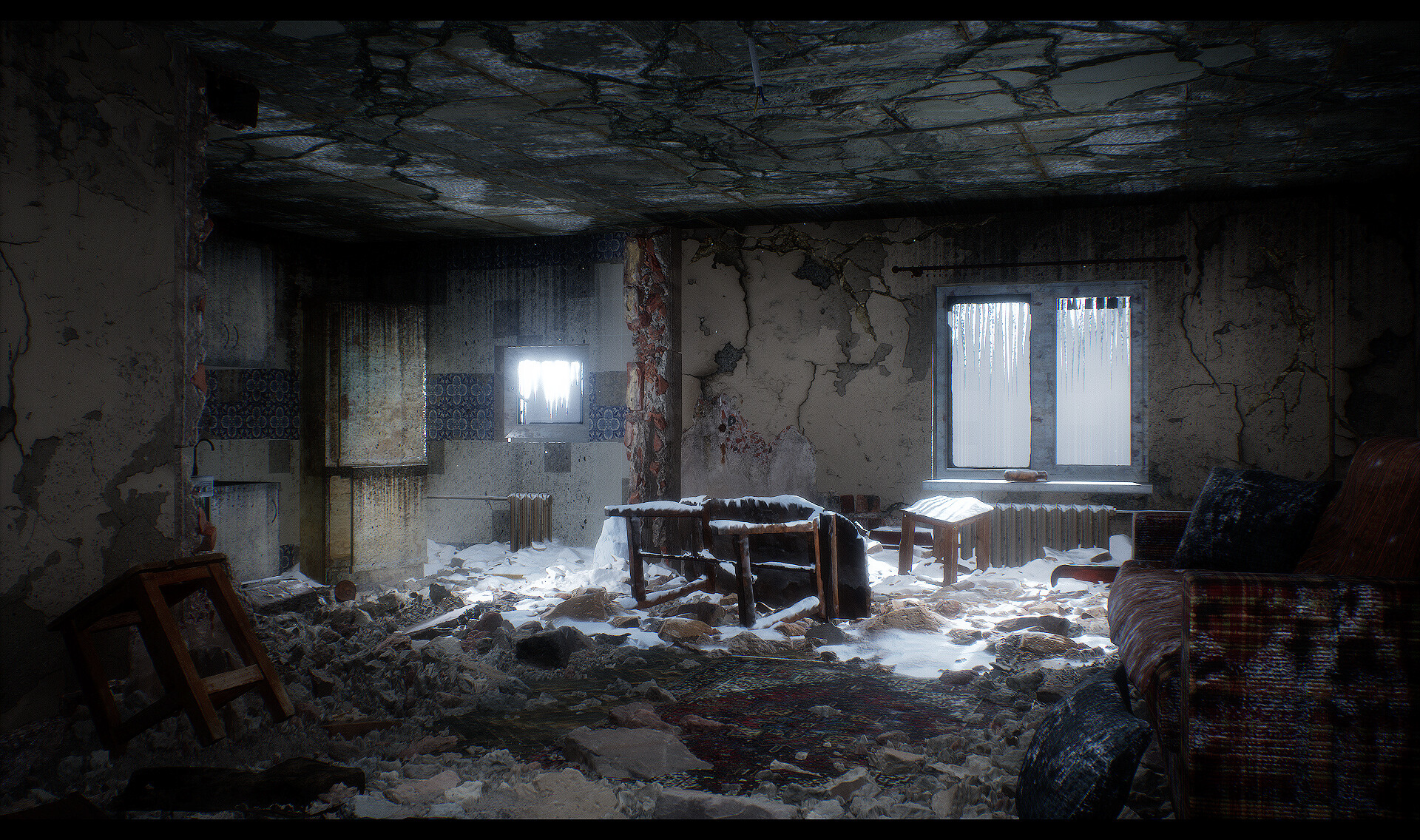 ArtStation - Post-Apo Winter Scene [UE4]