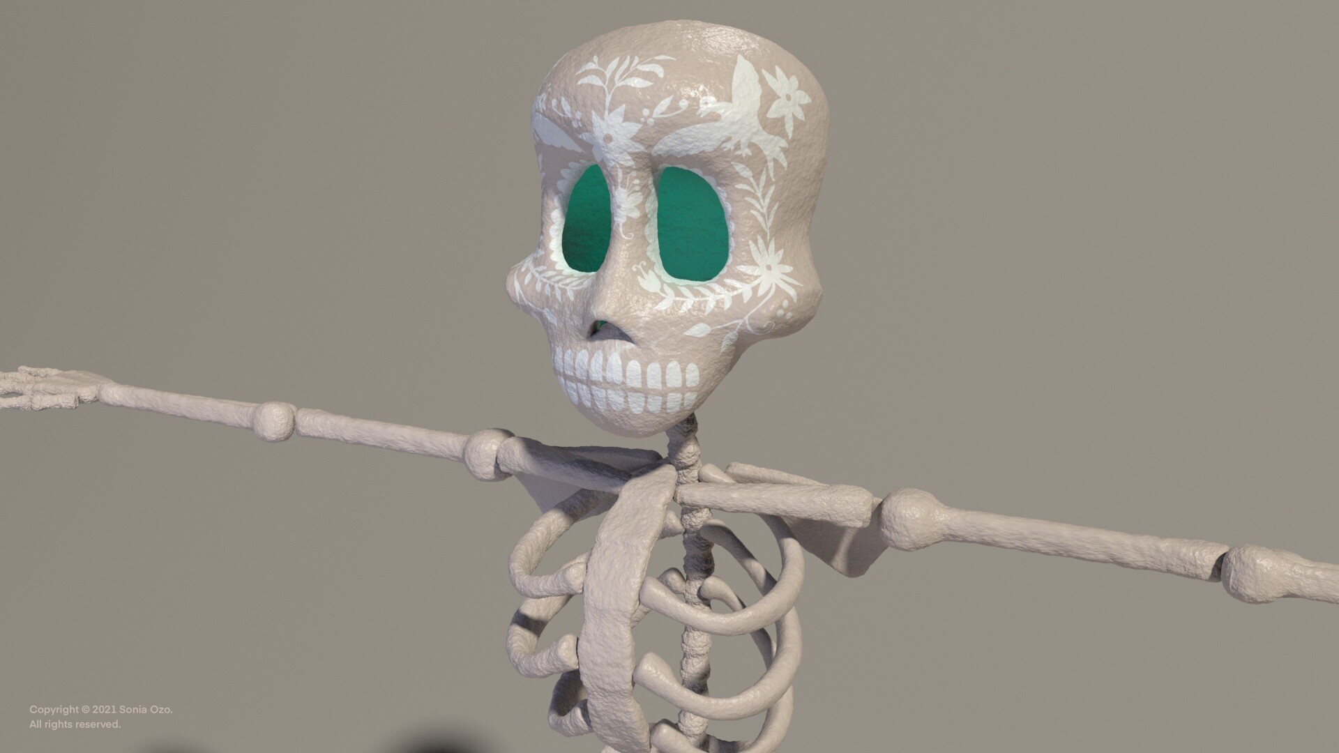 ArtStation - Maya practice (normal map)