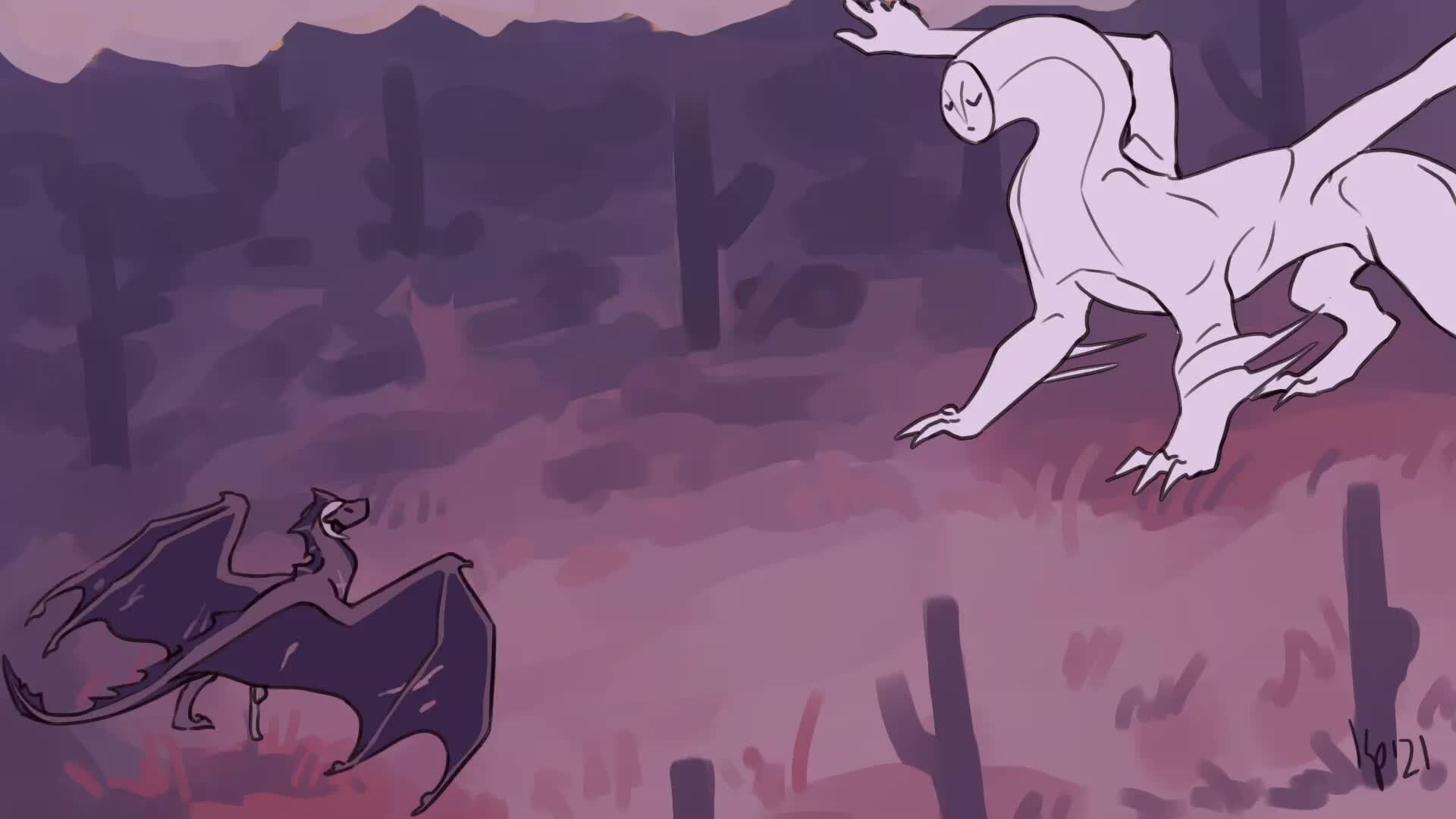 ArtStation - Desert Showdown - Animation