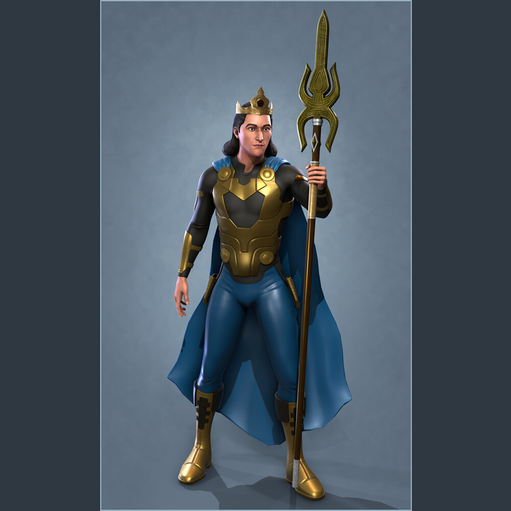 ArtStation - Stylized Super Heroic Character