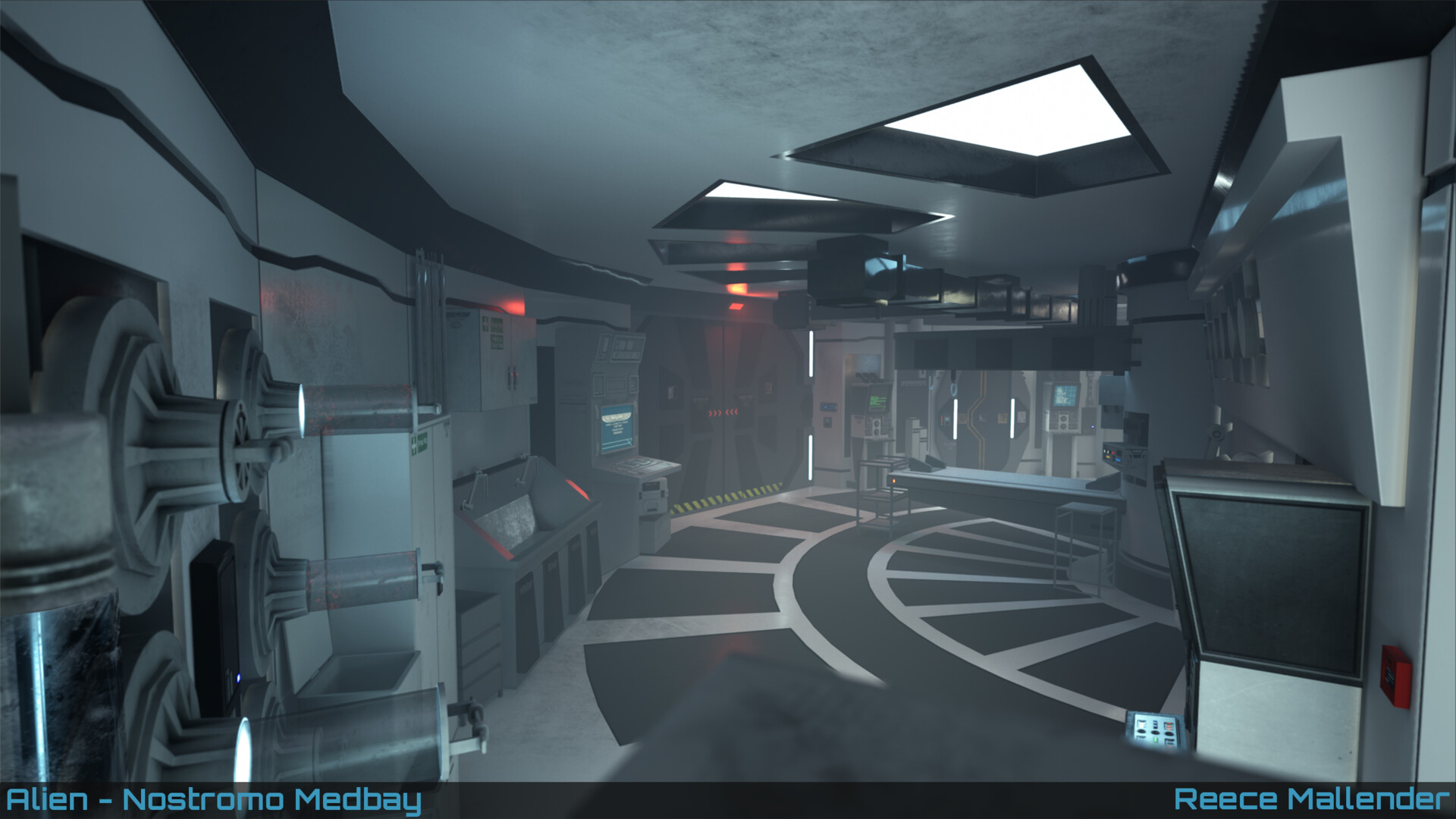 ArtStation - Alien - Nostromo Medbay