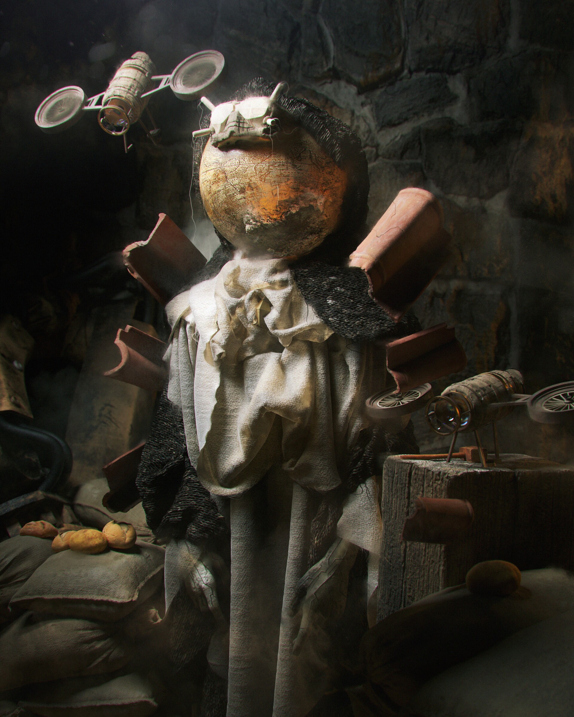 ArtStation - The Great Rotten Wood - The Pedestrian