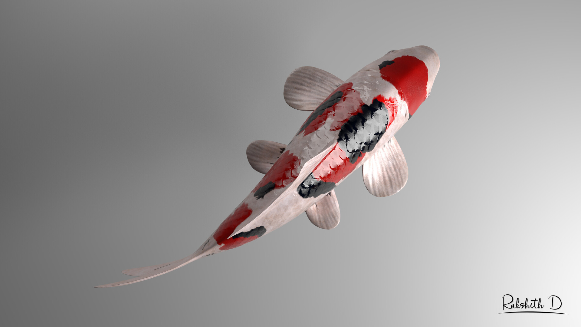 ArtStation - Koi_Carp_Fish