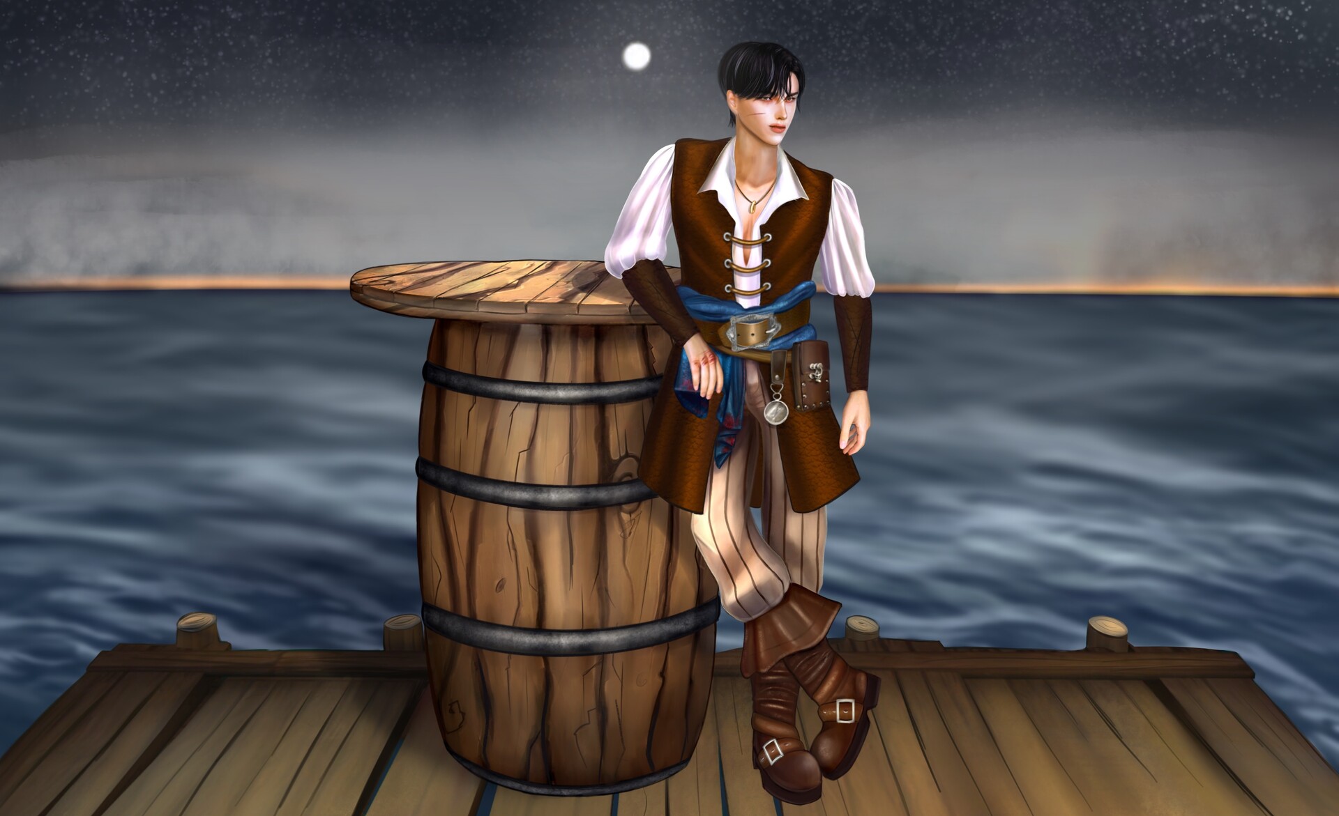 ArtStation - Doctor, Pirate and Jester