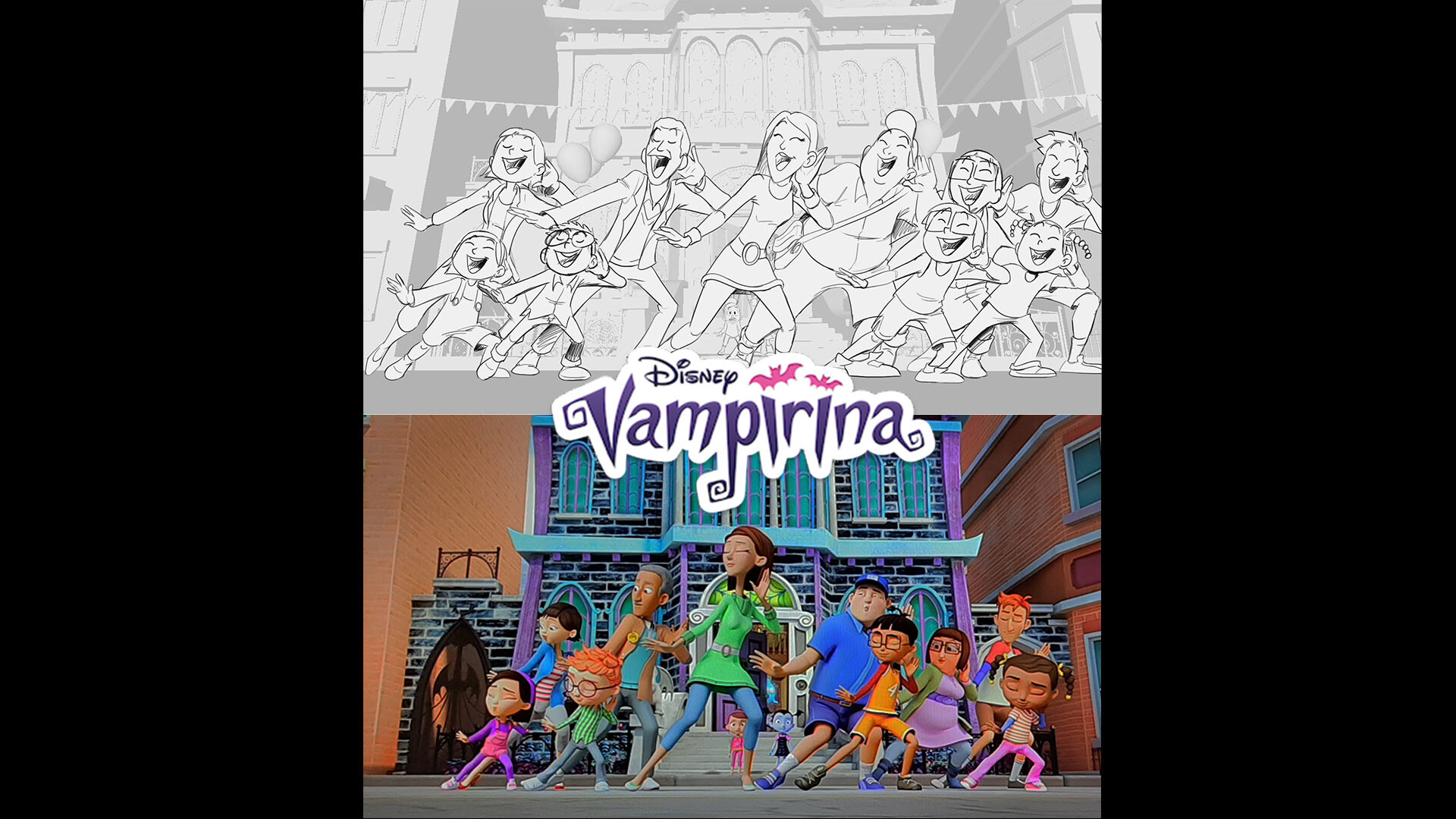 ArtStation - Vampirina ‘The Vamp-Opera’ Storyboards - Vamp-Opera Street ...