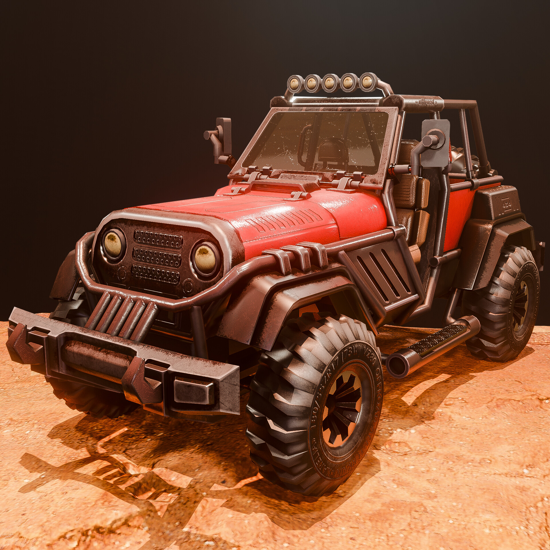 ArtStation - Offroad 4x4