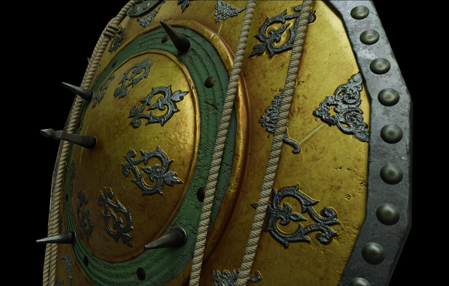 ArtStation - GHOST OF TSUSHIMA Sheild