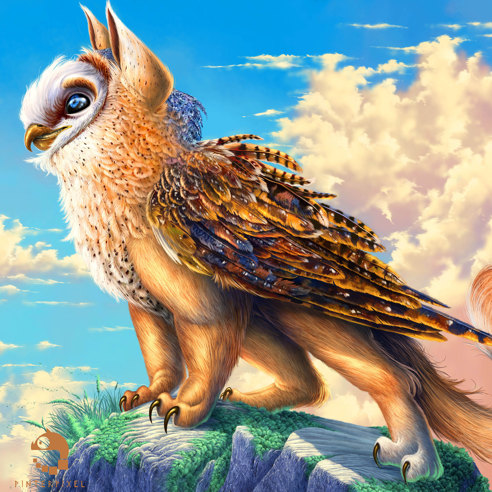 ArtStation - The Young Griffin