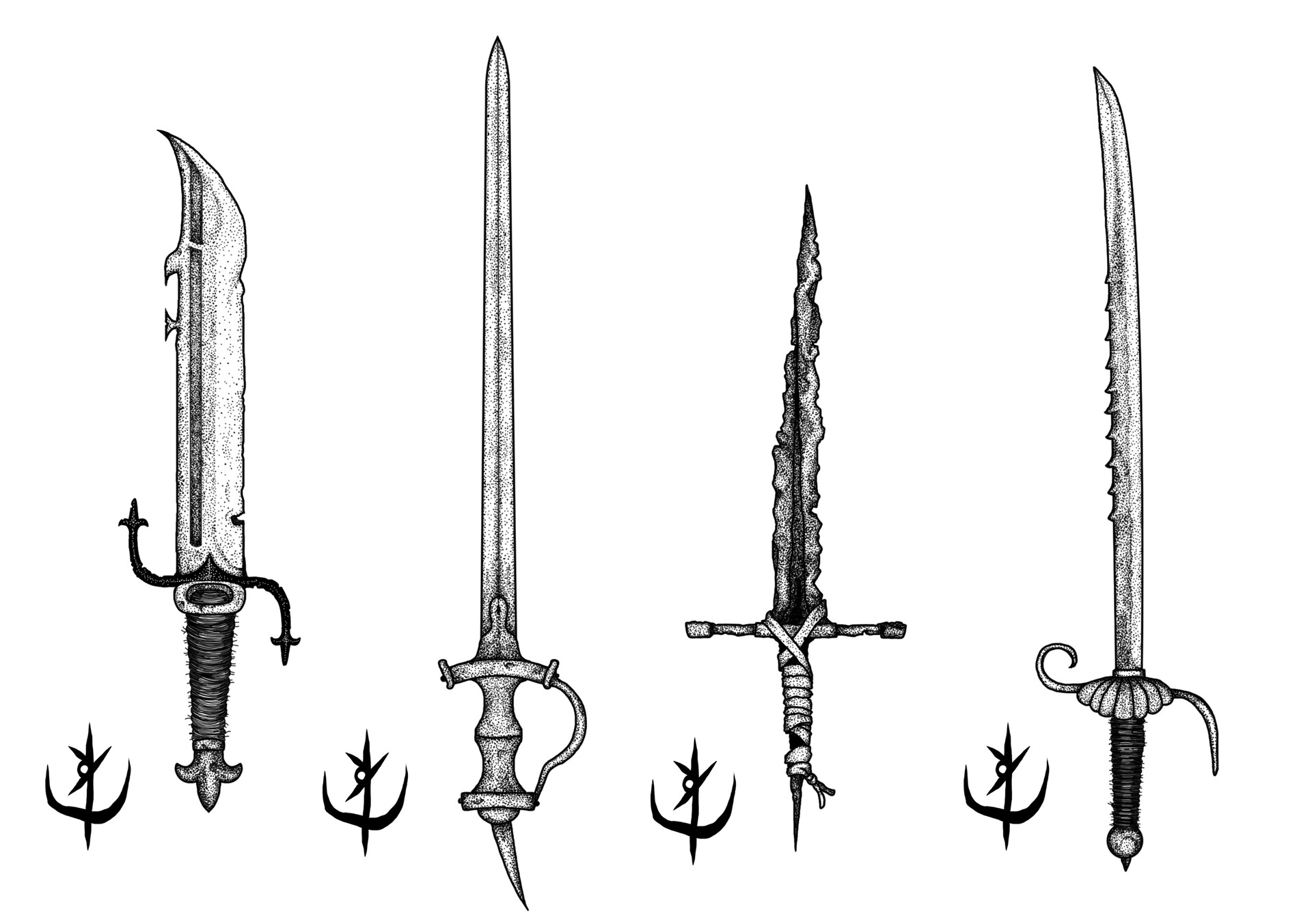 ArtStation - One-Handed Swords