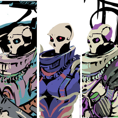ArtStation - Skeleton team