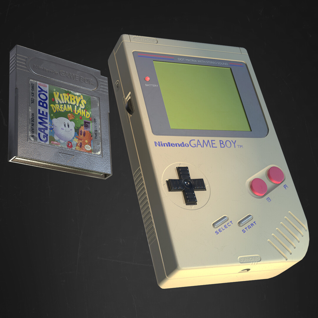 ArtStation - Nintendo Gameboy