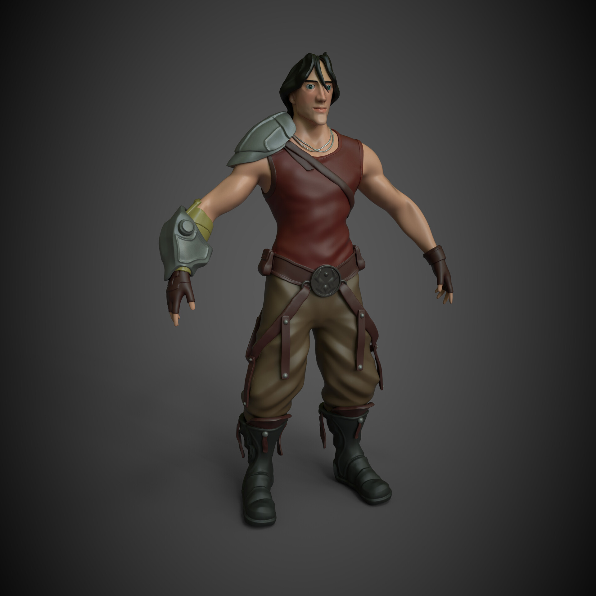 ArtStation - Stylized Male Character