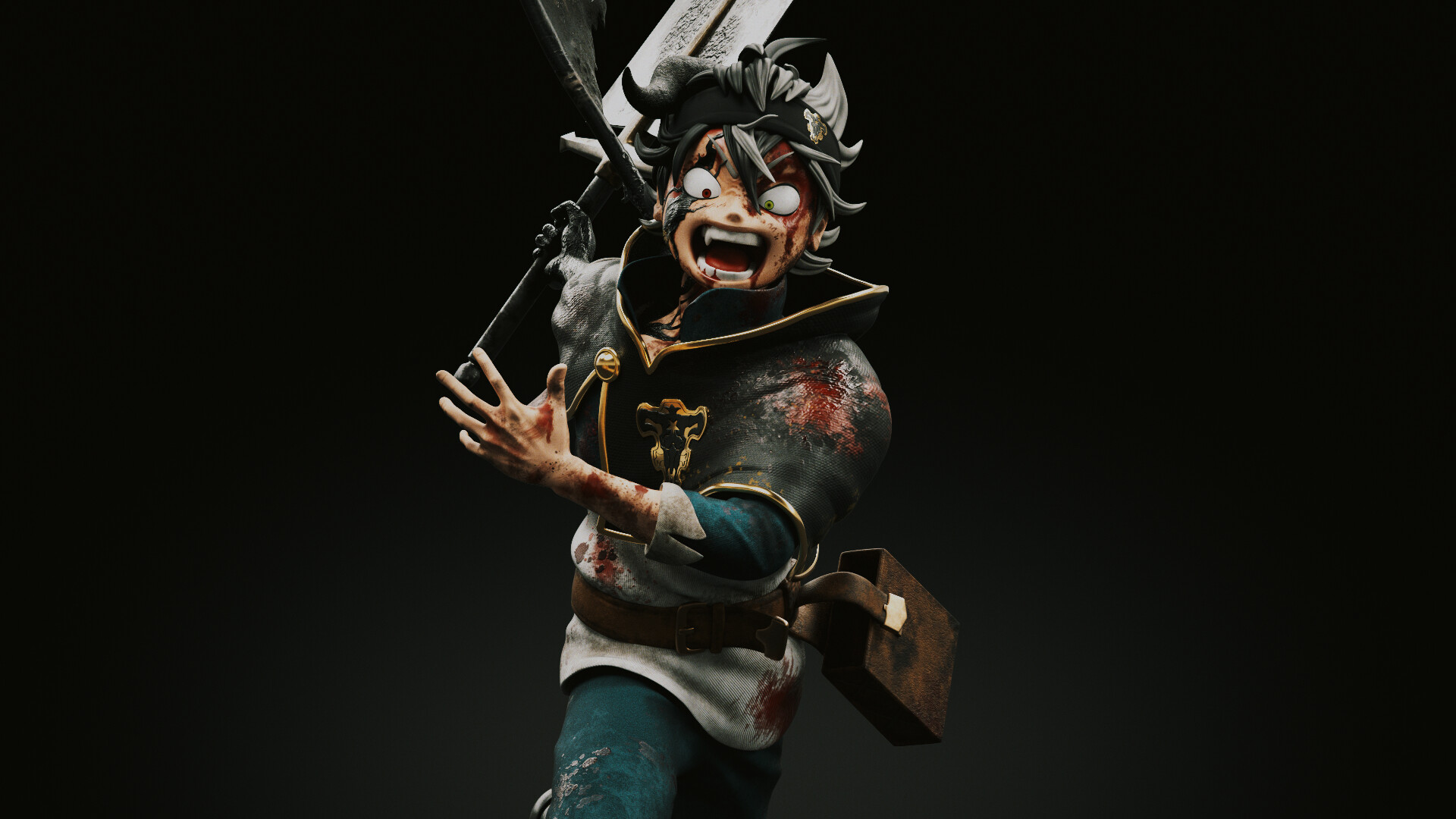 ArtStation - BLACK CLOVER // ASTA