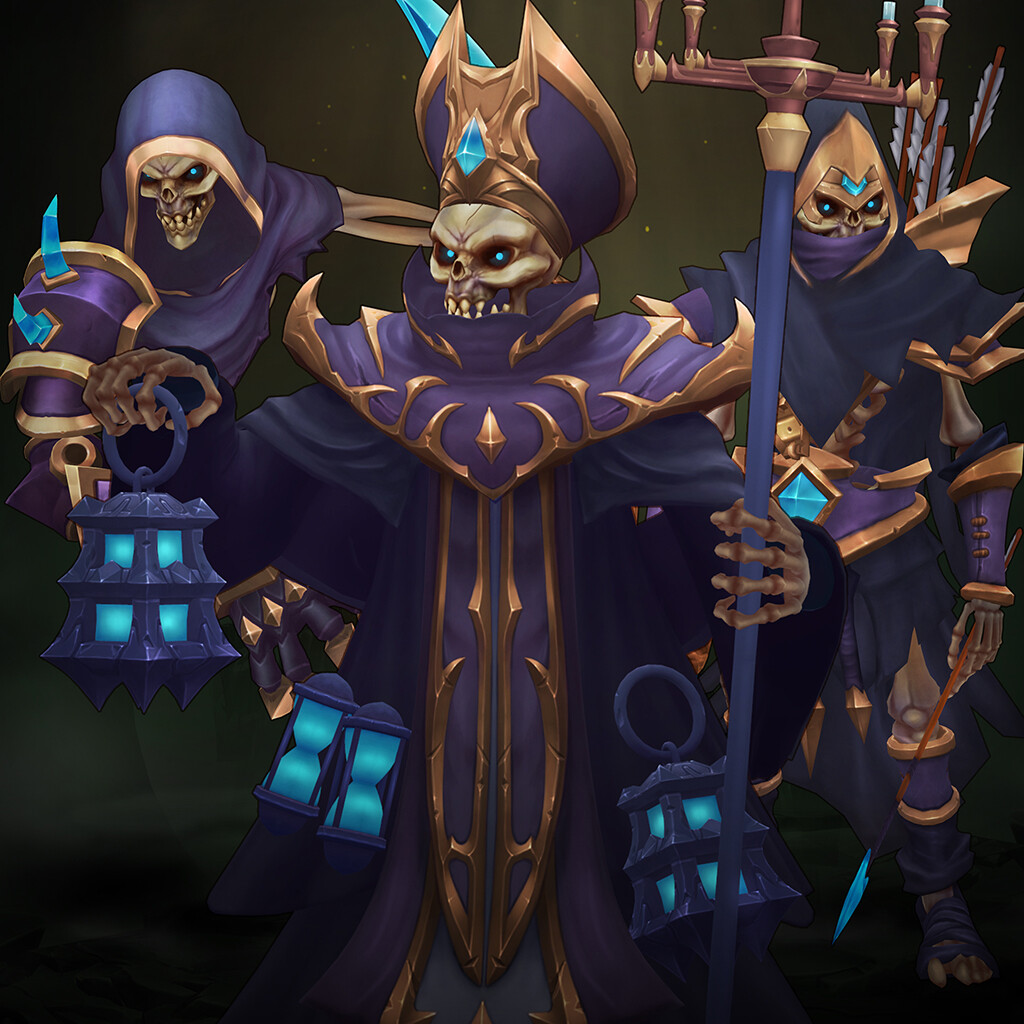 ArtStation - Skeleton Legion - Characters Part 1