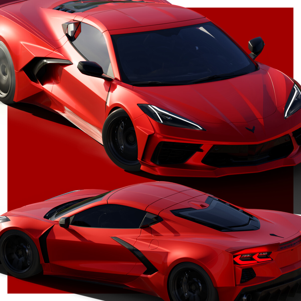 ArtStation - c8 bodykit design