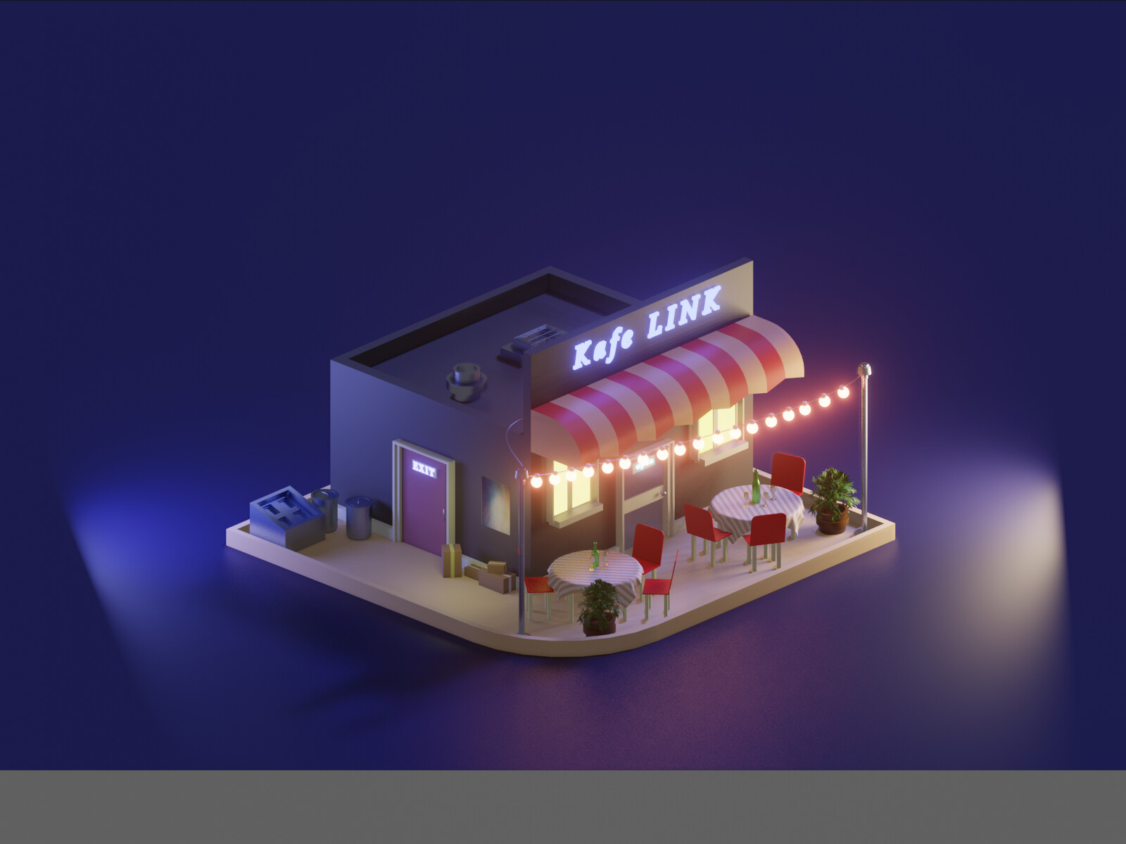 ArtStation - coffee house