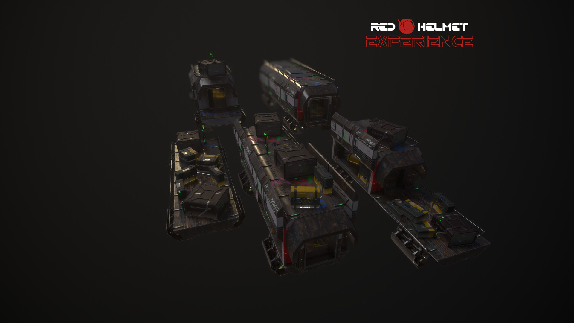 ArtStation - Modular Cargo Train