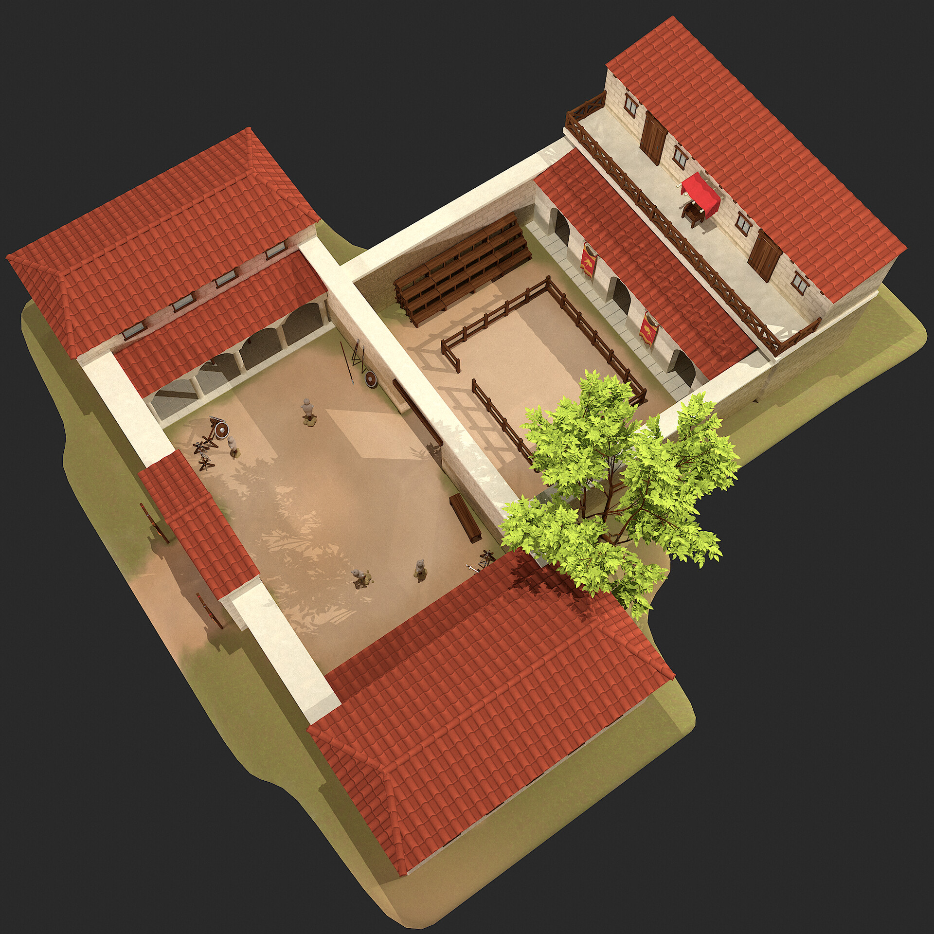 ArtStation - Training camp