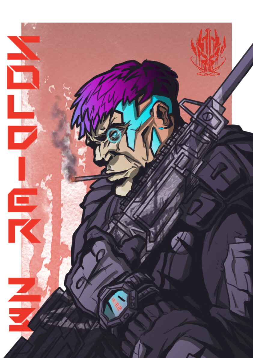 ArtStation - Soldier 23