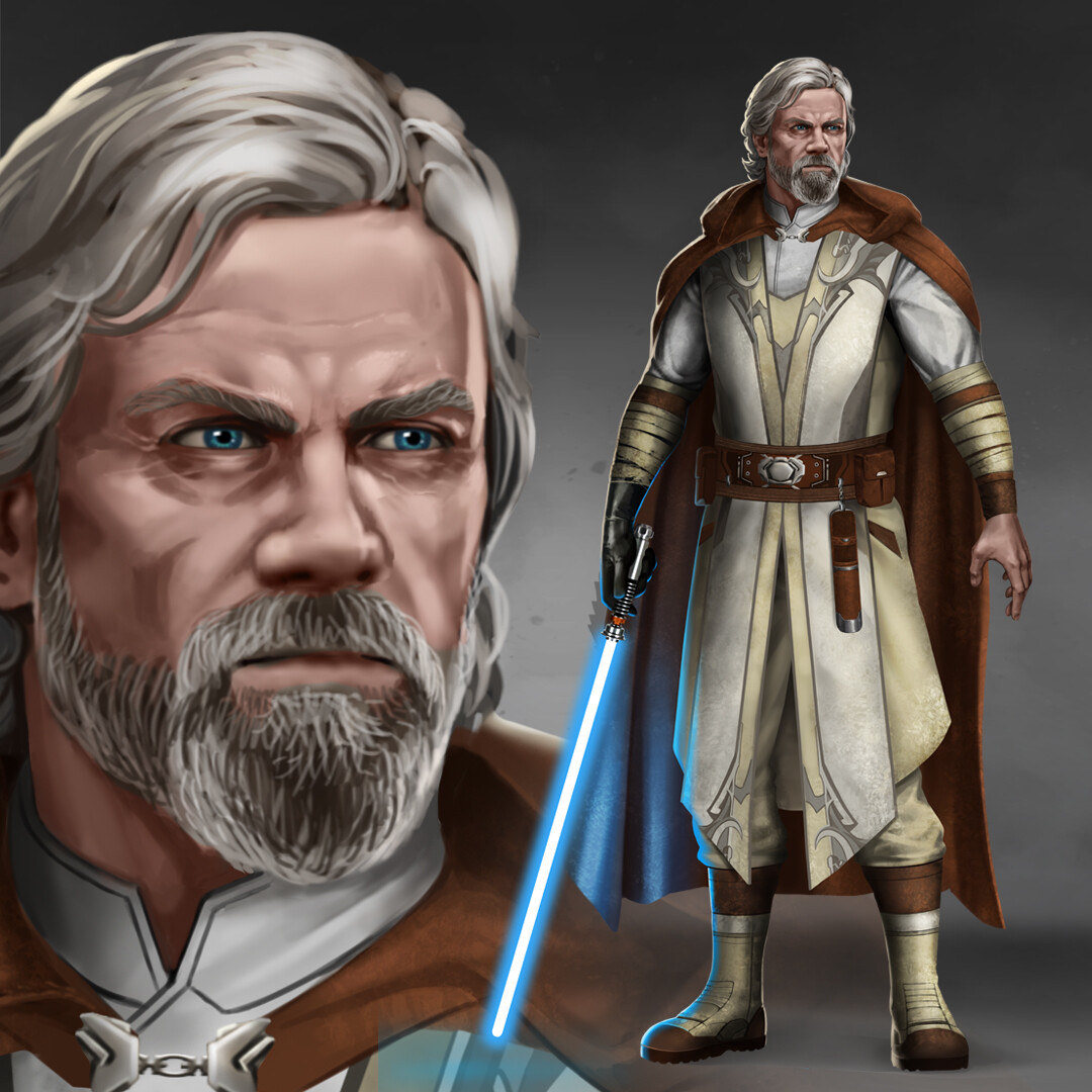 ArtStation - LUKE SKYWALKER - ReDesign