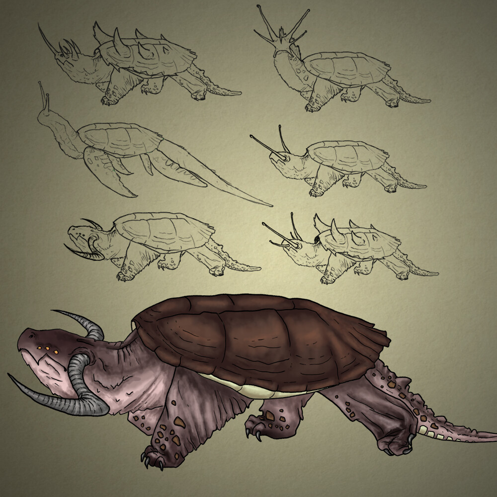 ArtStation - Dragon Snapper