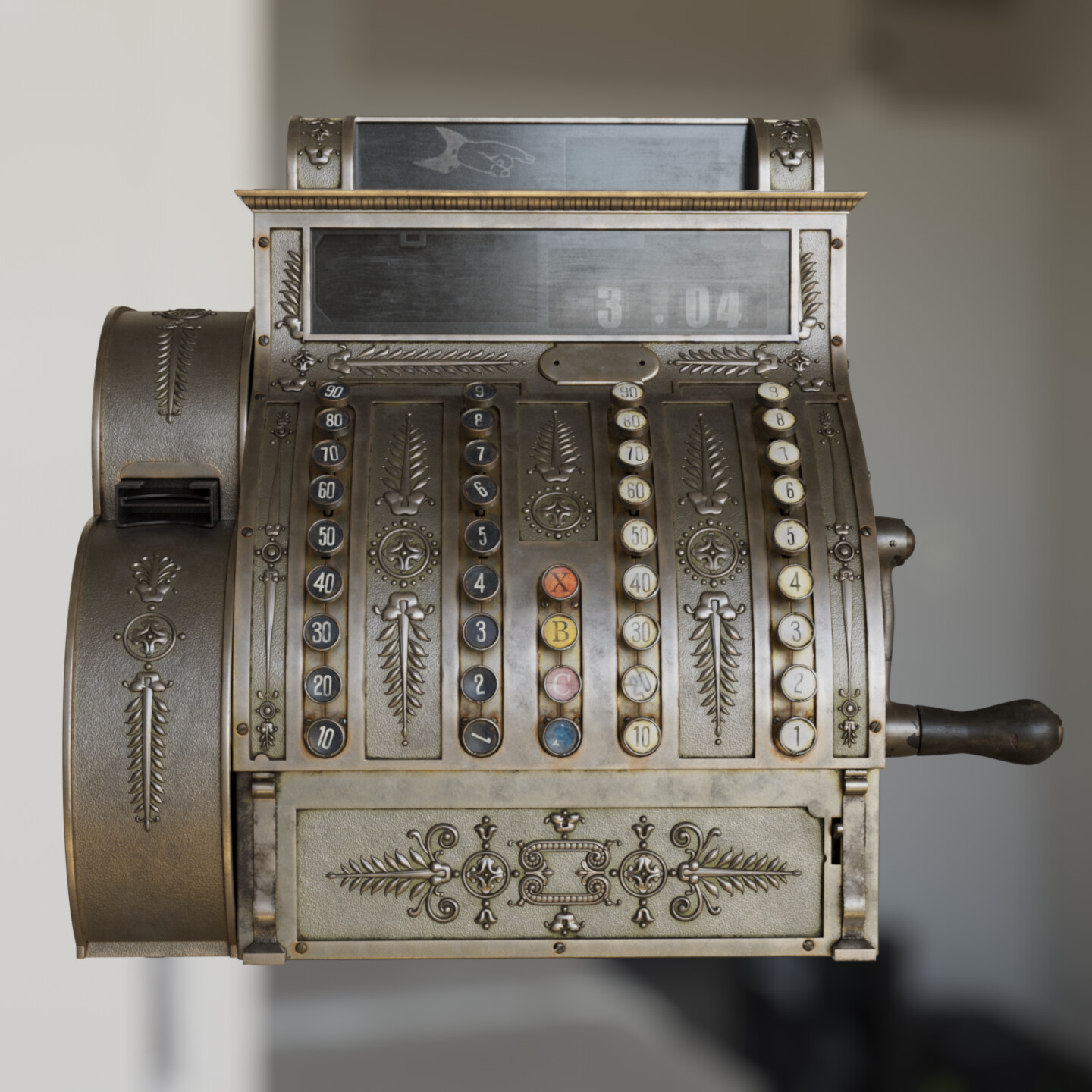 ArtStation - Cash Register Machine