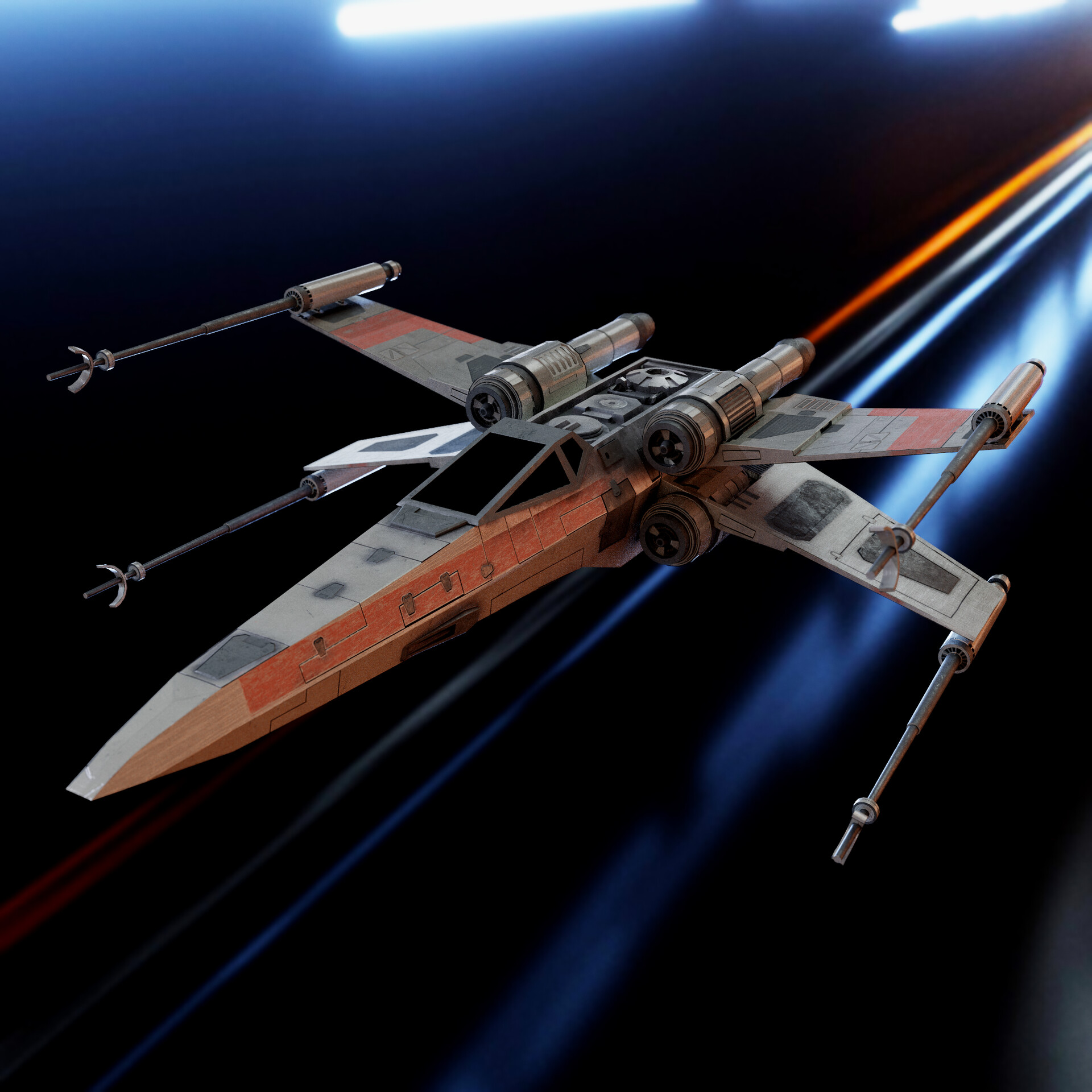 ArtStation - Custom X-wing
