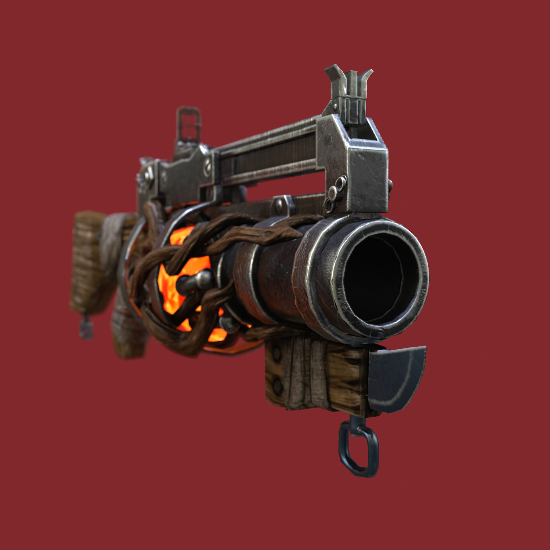 ArtStation - Organic Weapon Model [challenge]