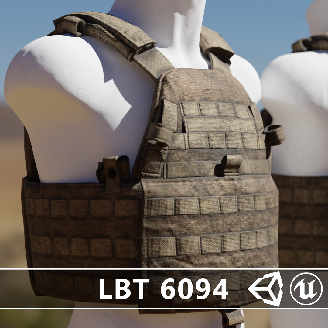 ArtStation - LBT 6094 Military Platecarrier Vest