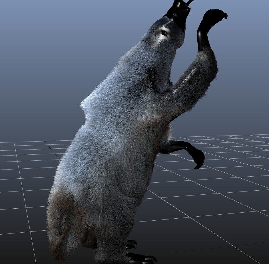 ArtStation - Megatherium 3D, William Portillo