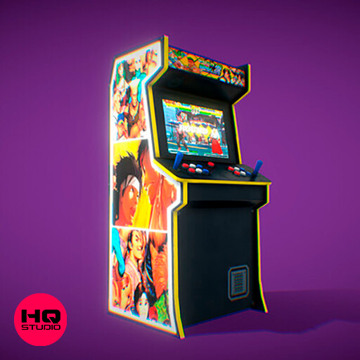 ArtStation - Stylized slot machine
