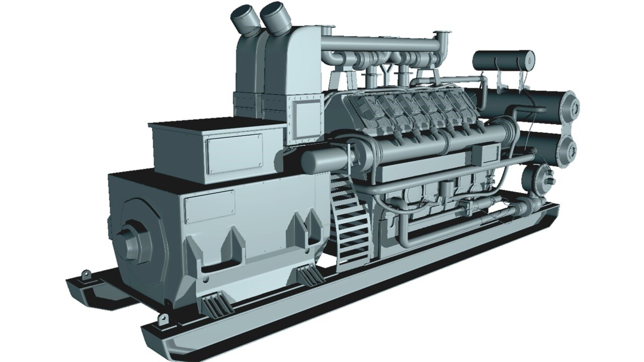 ArtStation - Bio Diesel Generator