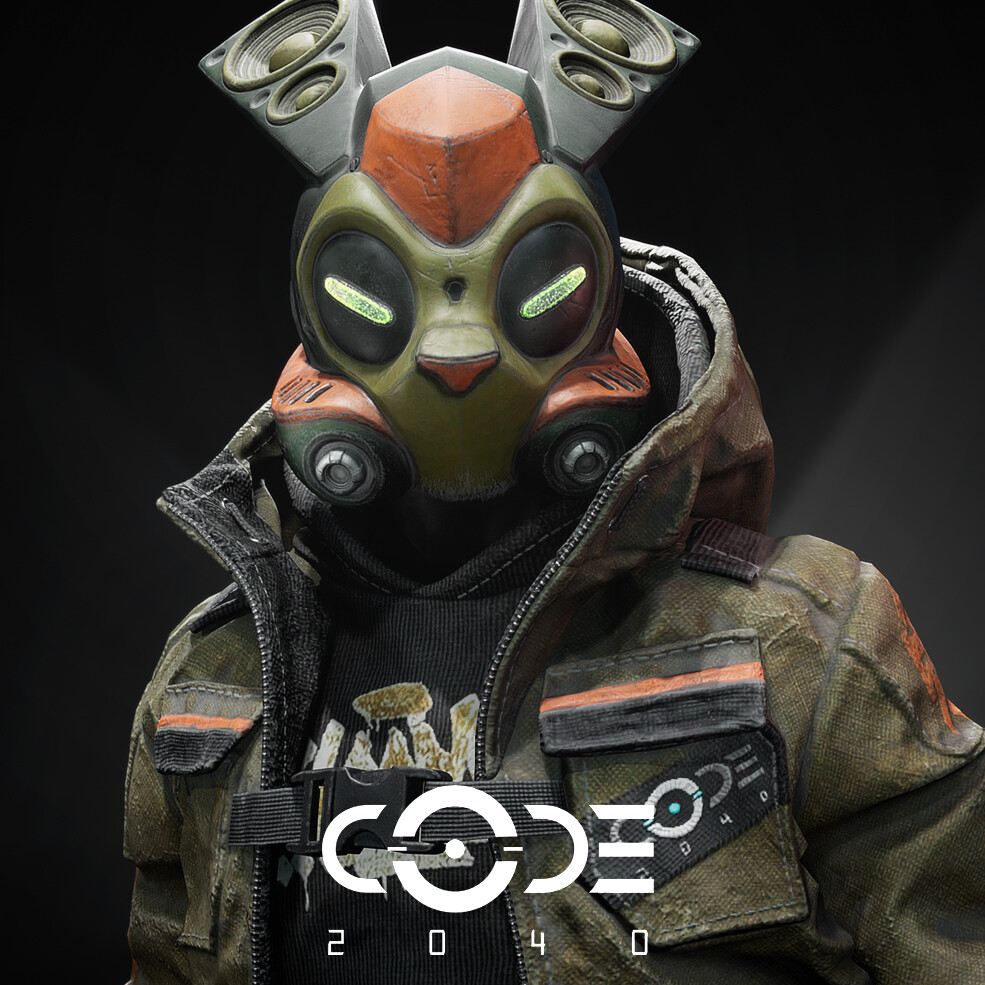 ArtStation - CODE2040 / Bounce_Man Style (Bounce_Man公仔造型合作)