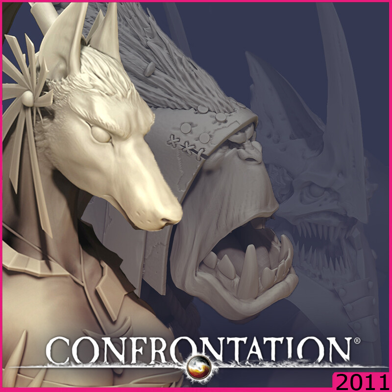 ArtStation - 2011 Characters Confrontation