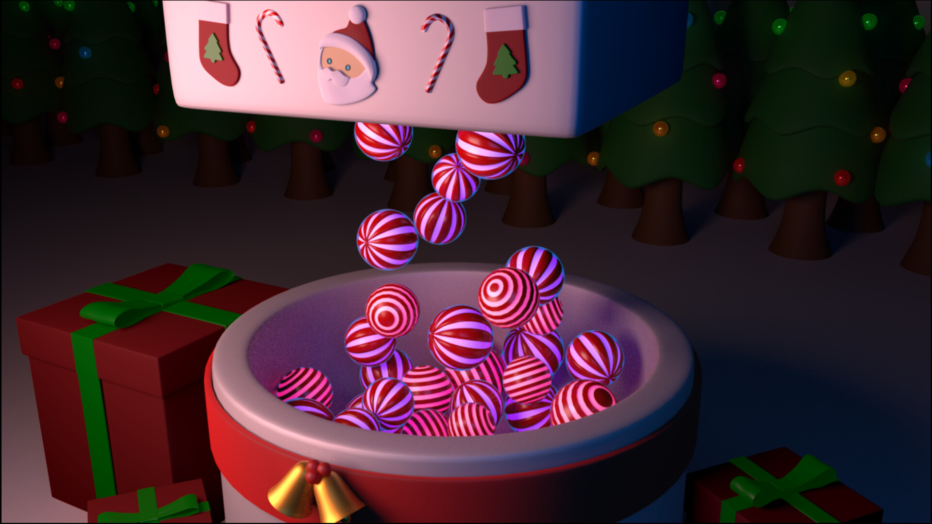 ArtStation - Candy Fall