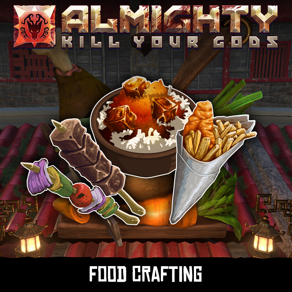 ArtStation - Almighty UI: Food Crafting