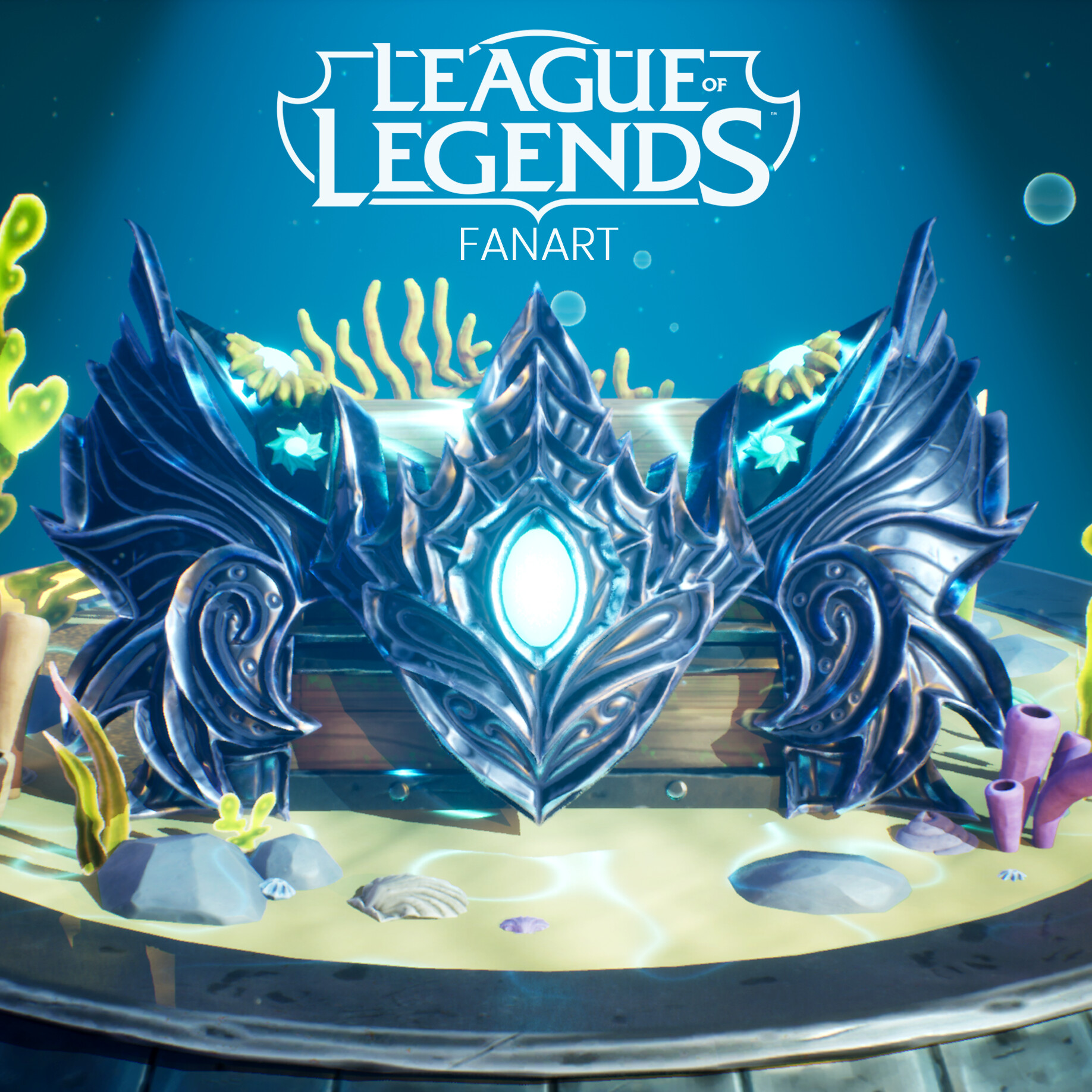 ArtStation - Nami's Chest - League Of Legends FanArt