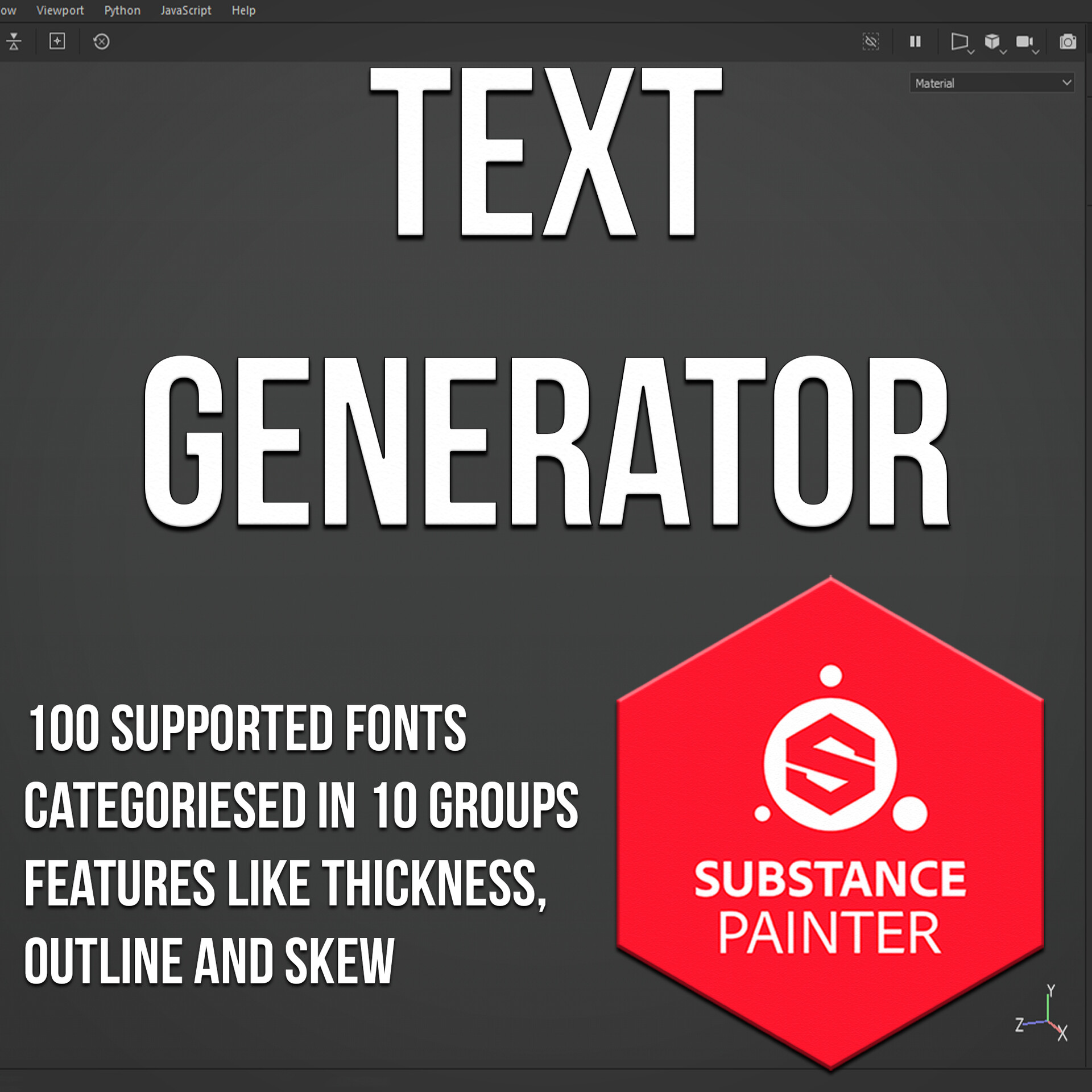 ArtStation - Text Generator