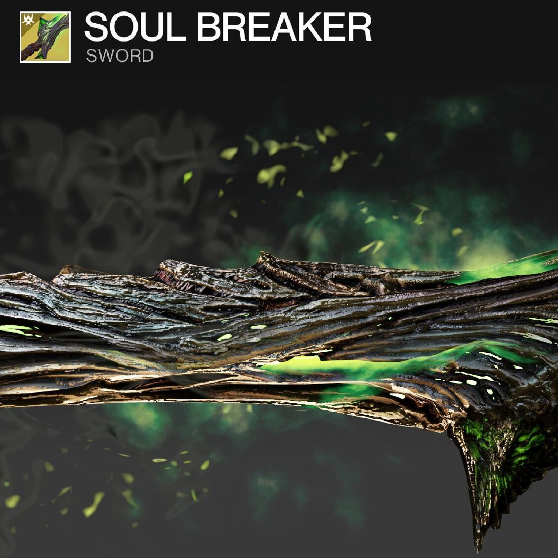 ArtStation - “Soul Breaker” - Heavy Soulfire Exotic Sword (Real-Time)
