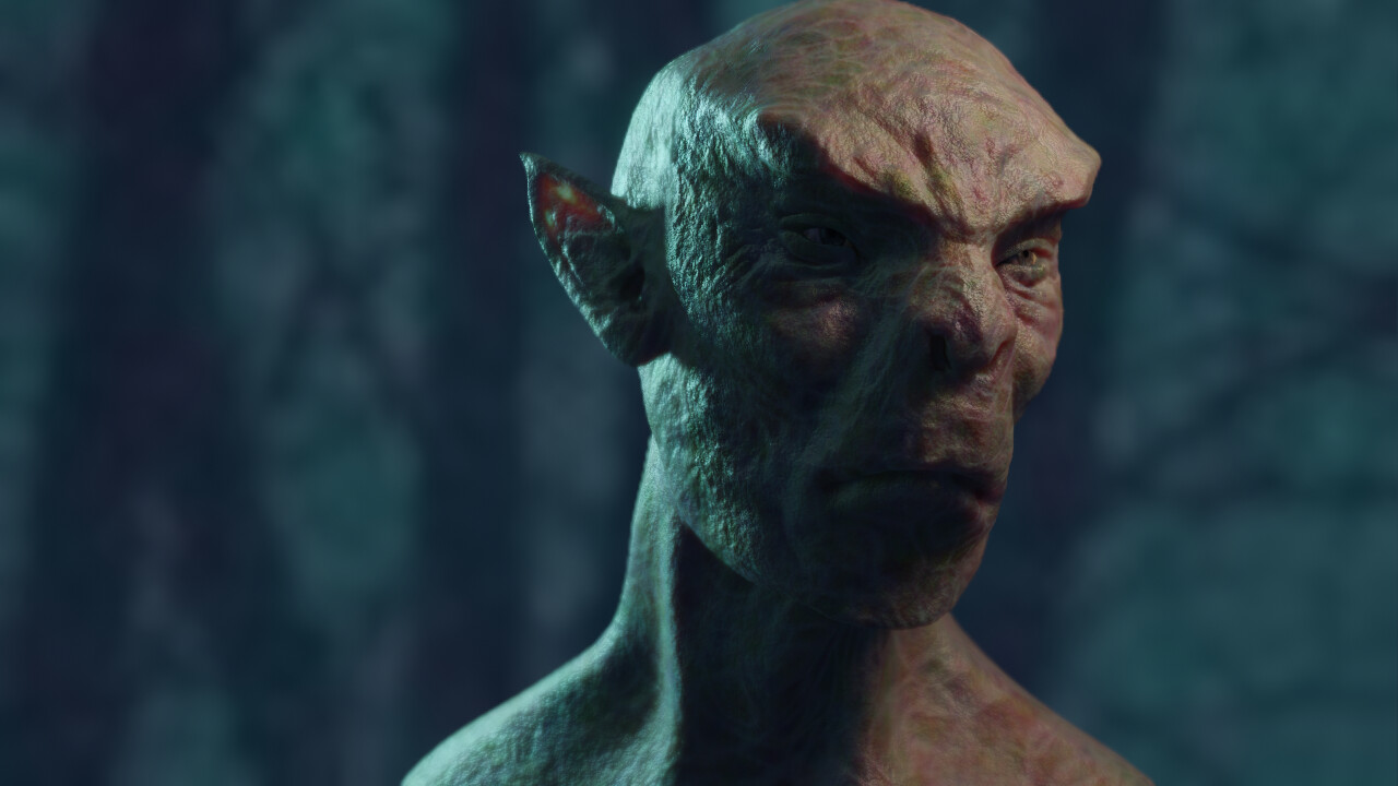 ArtStation - Night creature - procedural