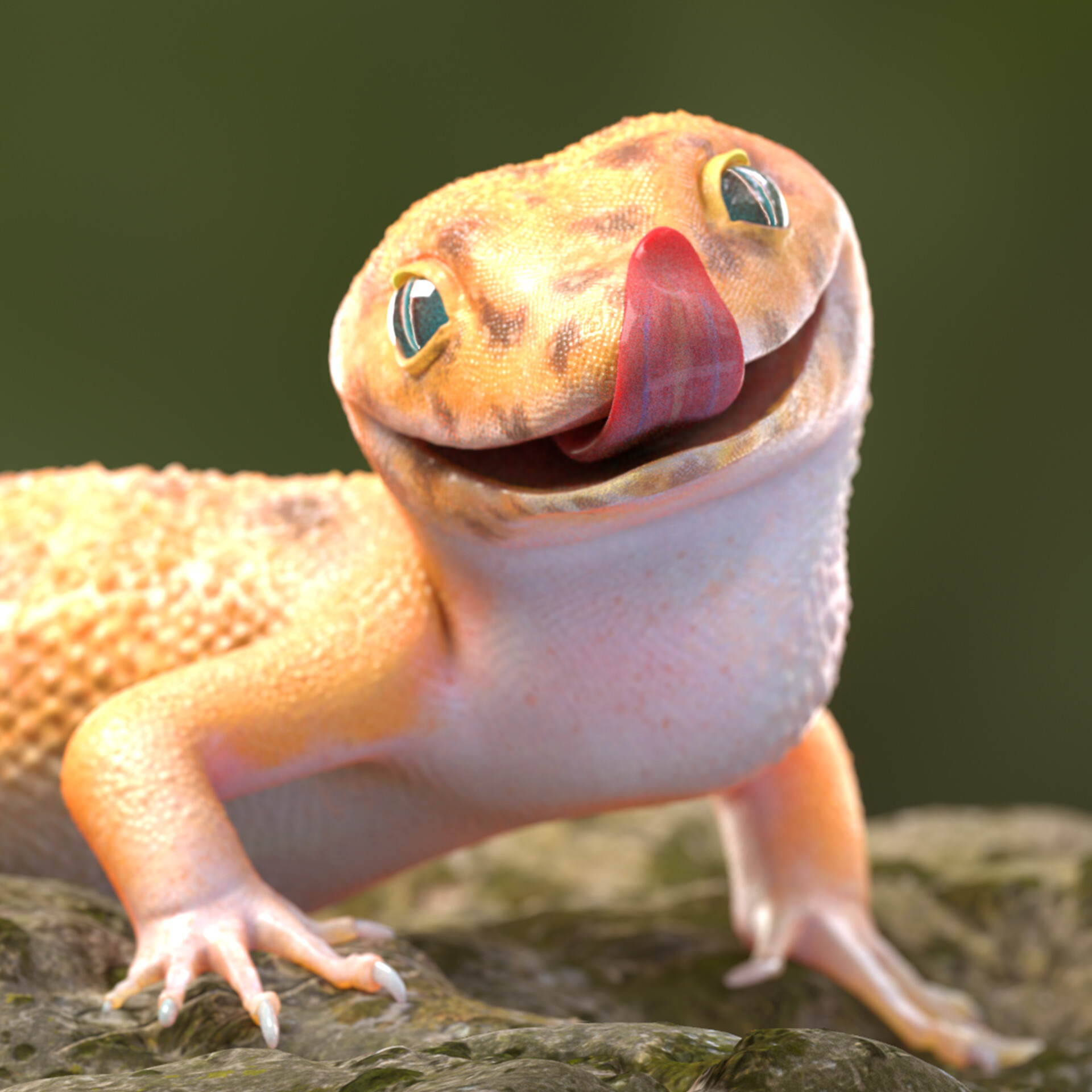 ArtStation - Gecko