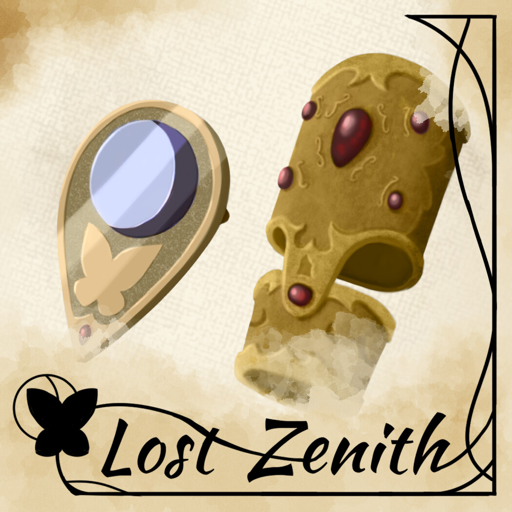 ArtStation - Lost Zenith - Prince's Props