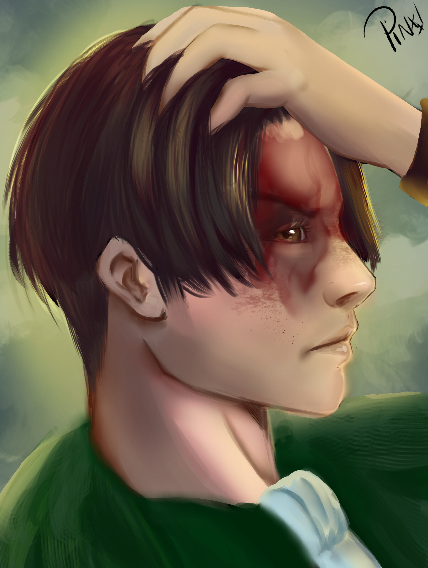 ArtStation - Levi Ackerman Fanart