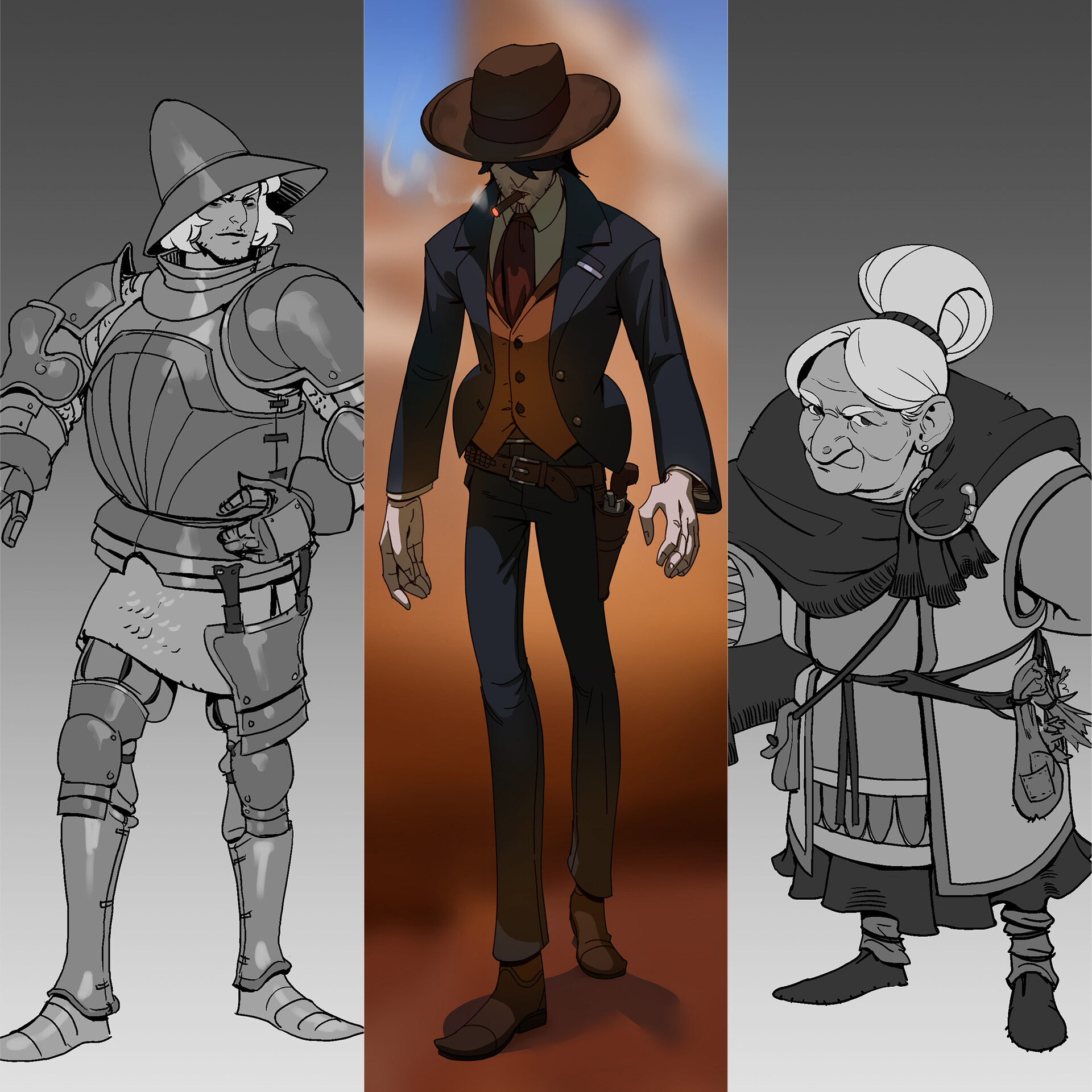 ArtStation - Random Character Designs