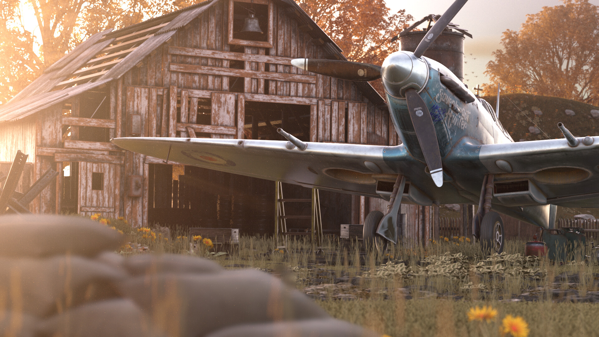 ArtStation - Spitfire 1938