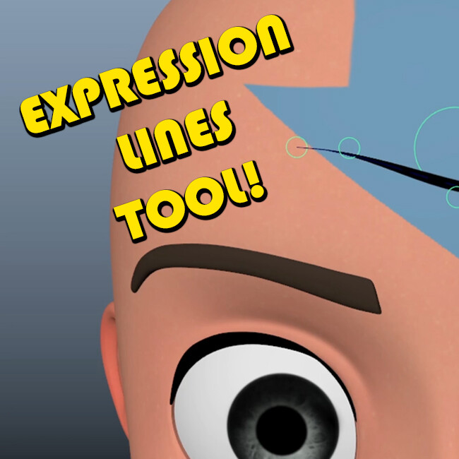 ArtStation - Expression lines tool