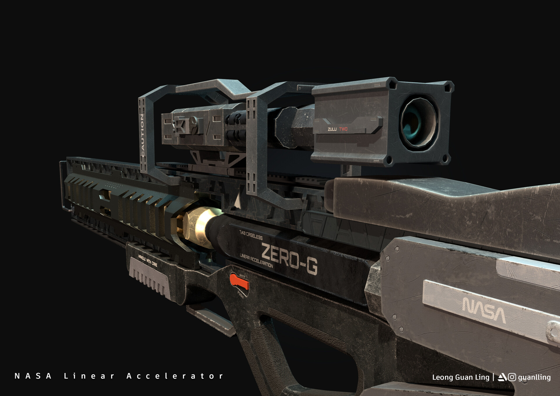 ArtStation - NASA Linear Accelerator