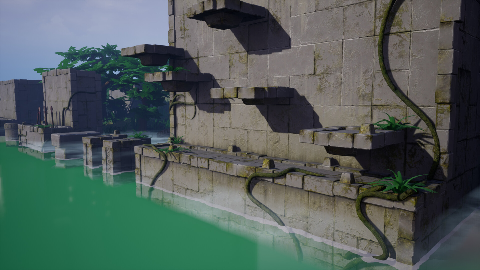 ArtStation - Stylised Side Scroller