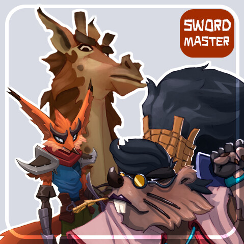 ArtStation - SWORD MASTER ANIMALS